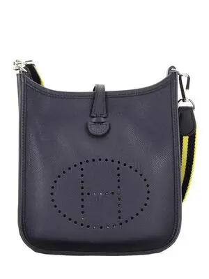 Hermès Evelyne Bag Gen Iii Epsom Tpm - Blue