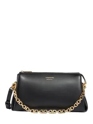 FERRAGAMO Mini Shoulder Bag - Nero
