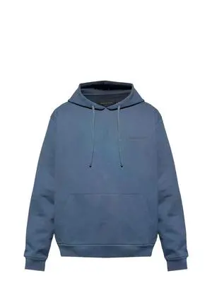 ALLSAINTS Logo-print Hoodie - Blue