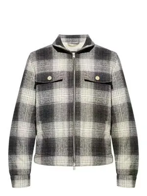 ALLSAINTS Matheson Checkered Jacket - Black