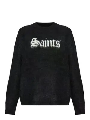 ALLSAINTS Graphic Sweater - Black