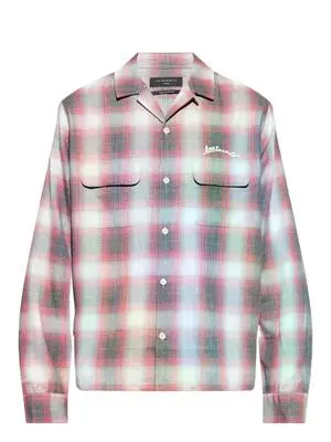 ALLSAINTS Shams Plaid Pocket Shirt - Red