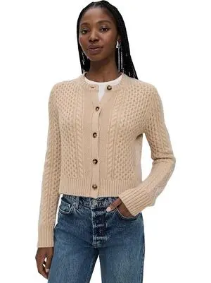 LA LIGNE La Ligne Mini Nuage Cardigan White
