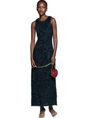 HUTCH Hutch Sleeveless Fringe Maxi Dress
