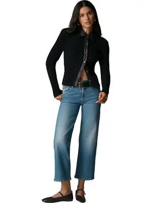 MOTHER The Rambler Mid-rise Straight Jeans - Piece By Piece