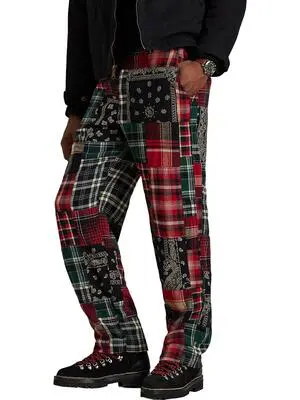 Ralph Lauren Relaxed Fit Patchwork Easy Pant - Northwest Patchwork