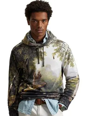 Ralph Lauren Printed Fleece Hoodie - Kindred Spirits