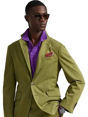 Ralph Lauren Polo Tailored Stretch Chino Suit Jacket - Spring Sage