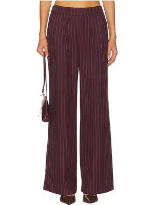 NIA Kara Trouser - Oxblood