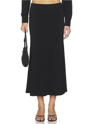 BELLA VENICE The Jessie Slip Maxi Skirt - Black