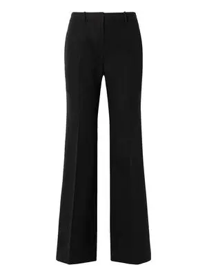 Co Bell Cotton Wide-leg Pants - Black