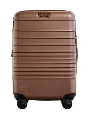 BEIS The Carry-on Roller Expandable Suitcase 58cm - Maple