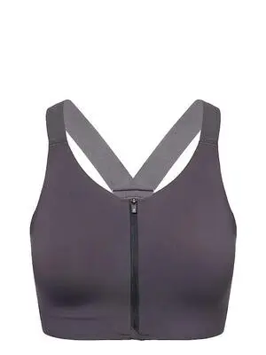 On Endurance Zip Stretch-woven Sports Bra - Eclipse