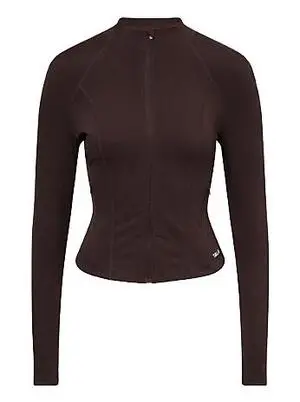 TALA Slim-fit Stretch-woven Jacket - Americano
