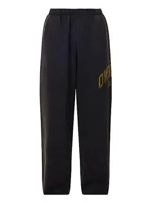 REPRESENT Big Owners Club Graphic-print Cotton Joggers - Faded Black