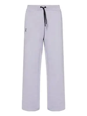On Focus Tech Wide-leg Cotton-blend Jogging Bottoms - Lilac