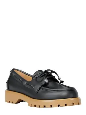 Michael Kors Kenny Leather Loafer Black