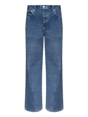 Rag & Bone Wide-leg Denim Trousers - Blue
