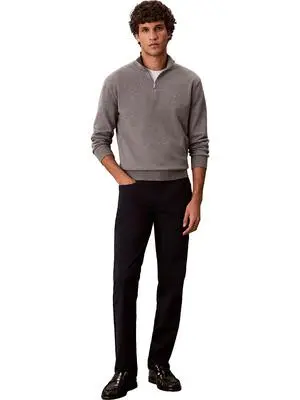 Calvin Klein Slim Fit 5-pocket Pant - Sky Captain