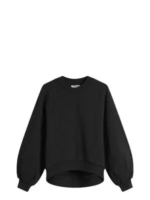 You Must Create Bellow Sleeve Sweatshirt - Black