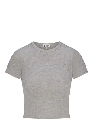 Eterne Short Sleeve Baby Tee - Grey
