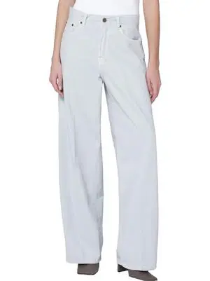 HAIKURE Cotton Denim Wide-Leg Jeans