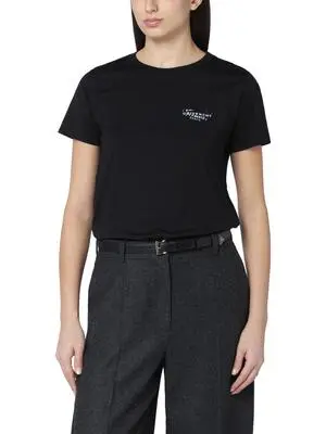 Givenchy T-shirt With Stamp Print - Black