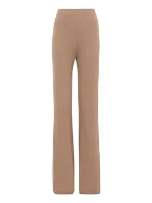 Gabriela Hearst Kaulike Knit Pants Camel