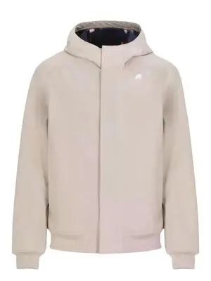 K-WAY Joachim Hooded Jacket - Neutrals