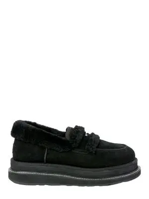 Sacai X Ugg Loafers - Black