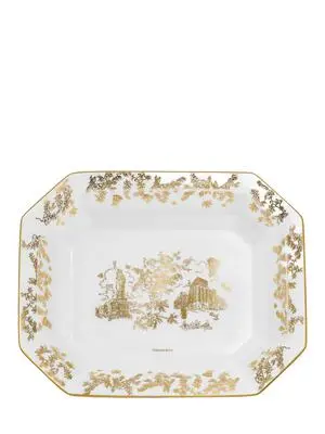 Tiffany & Co. Toile China Platter - Metallic