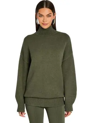 SEROYA Beatrice Sweater - Grove Green