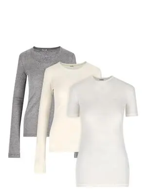 JIL SANDER Cotton Top Set