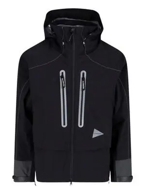 AND WANDER Pertex Shield Jacket - Black