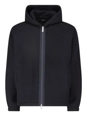 Stone Island Soft Shell-r E.dye® Technology Hooded Jacket - Black