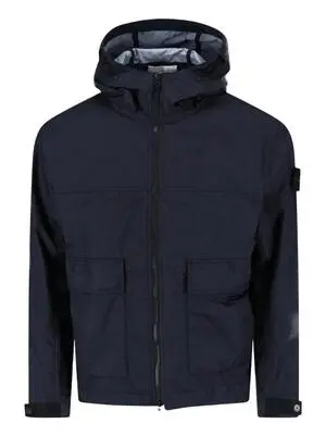 Sacai Hooded Jacket - Blue