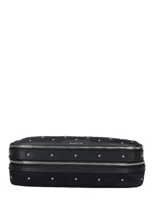 ANYA HINDMARCH Studded Make-up Clutch Bag - Black