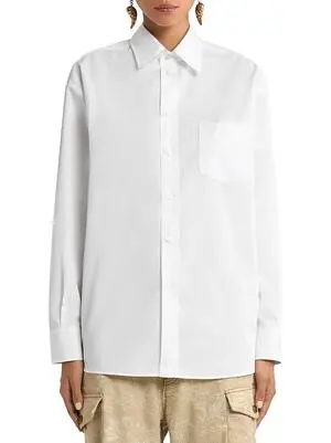 Etro Back Print Loose Fit Shirt - Print On P