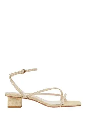 Dolce Vita Karlos Ankle Strap Sandals - Natural Woven