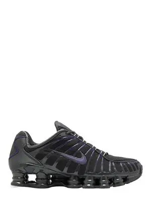 Nike Shox Tlin Athletic Sneakers - Dark Smoke Grey/court Purple