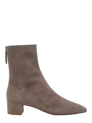 AQUAZZURA Zip Boots - Brown