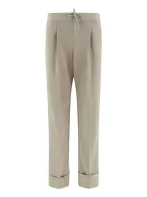 Herno Drawstring Trousers - Neutrals