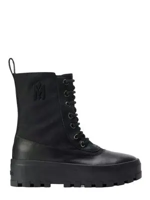 Mackage Hero Logo-embellishment Boots - Black