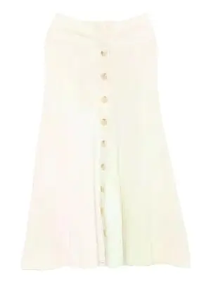 Zimmermann Rebellion Midi Skirt - Neutrals