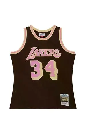 Mitchell & Ness Lakers 1996 Shaquille O'neal Tank Top - Brown
