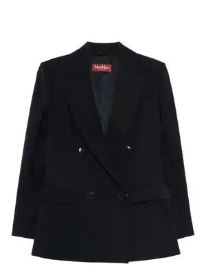 Max Mara Double-breasted Blazer - Blue