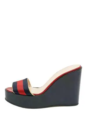 GUCCI Wedge Heel Platform Sandals