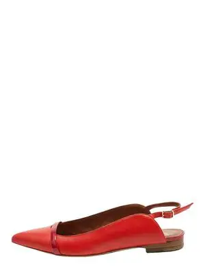 MALONE SOULIERS Marion Luwolt Slingback Pumps - Red