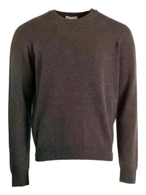 THE ROW Crewneck Cashmere Sweater - Brown