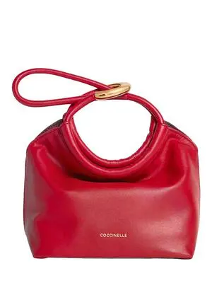 COCCINELLE Small Ring-detail Tote Bag - Red